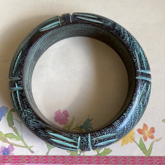 Hand Crafted | Jewelry | New Beautiful Wooden Carved Designed Bracelet ...